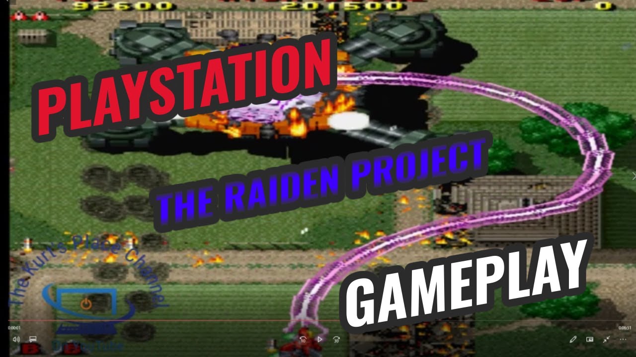 PlayStation The Raiden Project Gameplay - YouTube