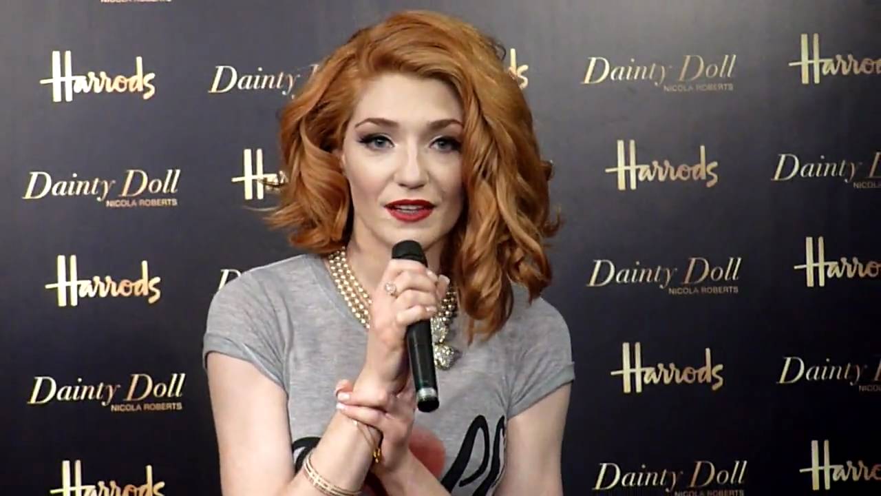Nicola Roberts speaking at Dainty Doll Launch (in HD) - YouTube