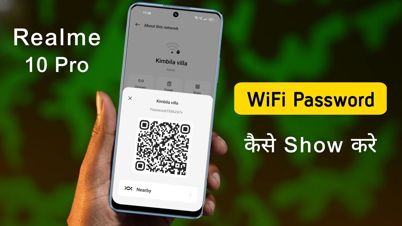 How to Scan Wifi QR Code in Realme 10 Pro 5G | Realme 10 Pro me Wifi ka ...