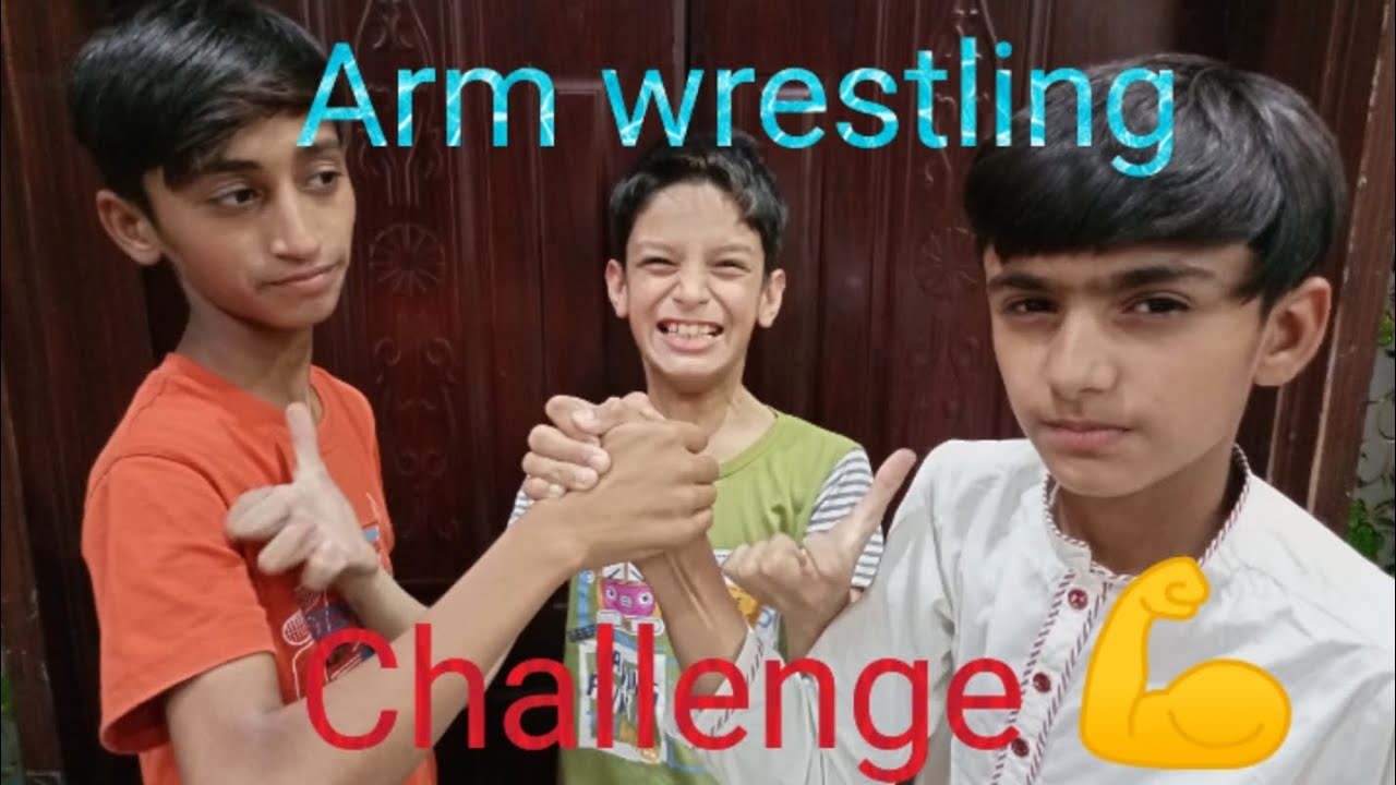 Arm wrestling challenge 💪 - YouTube
