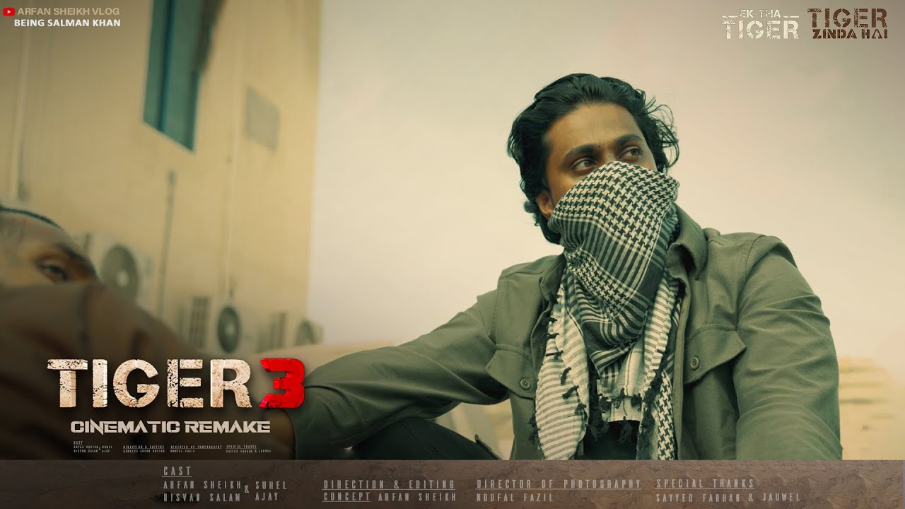 Tiger 3 Action Cinematic Fight Scene Remake | Salman Khan # ...