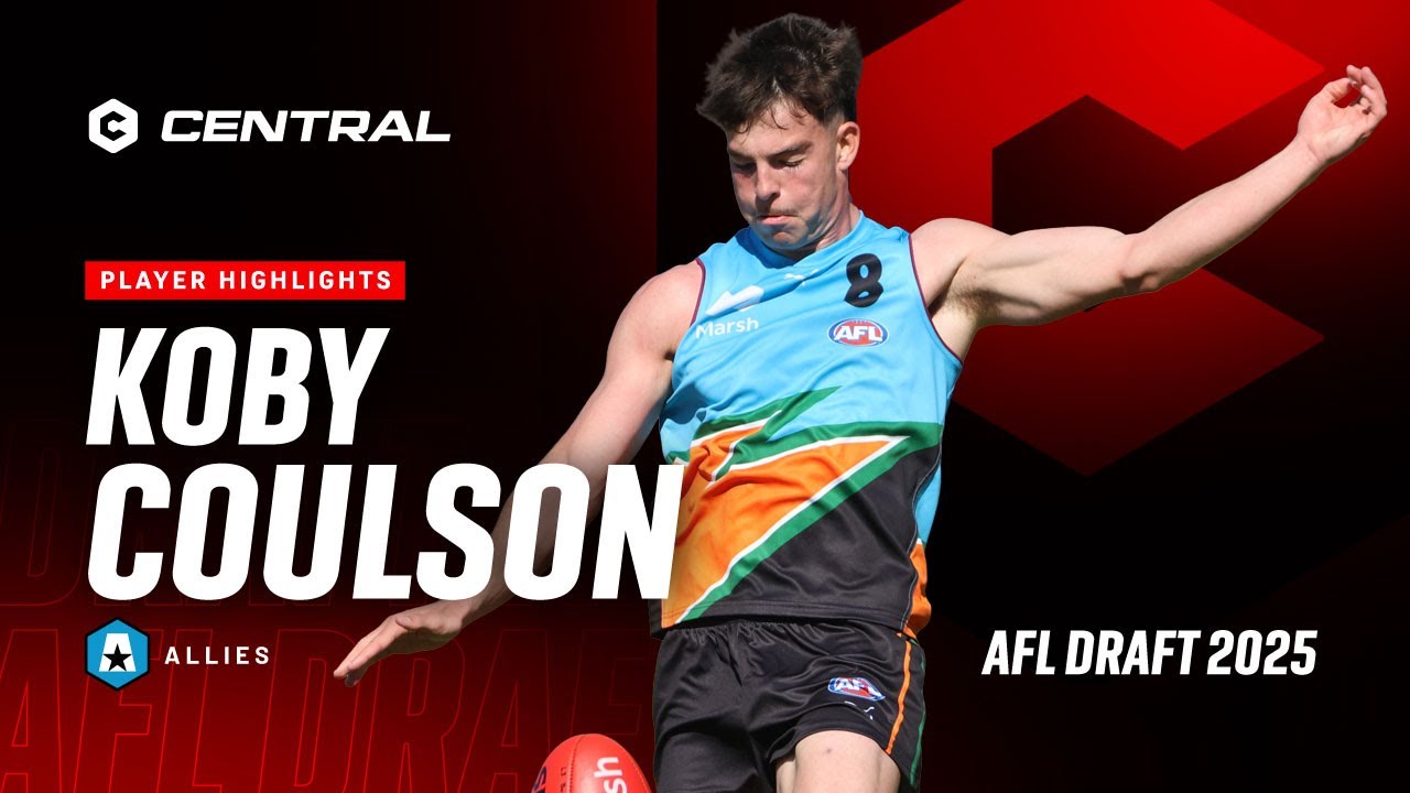 2025 AFL Draft: Koby Coulson Player Highlights - YouTube