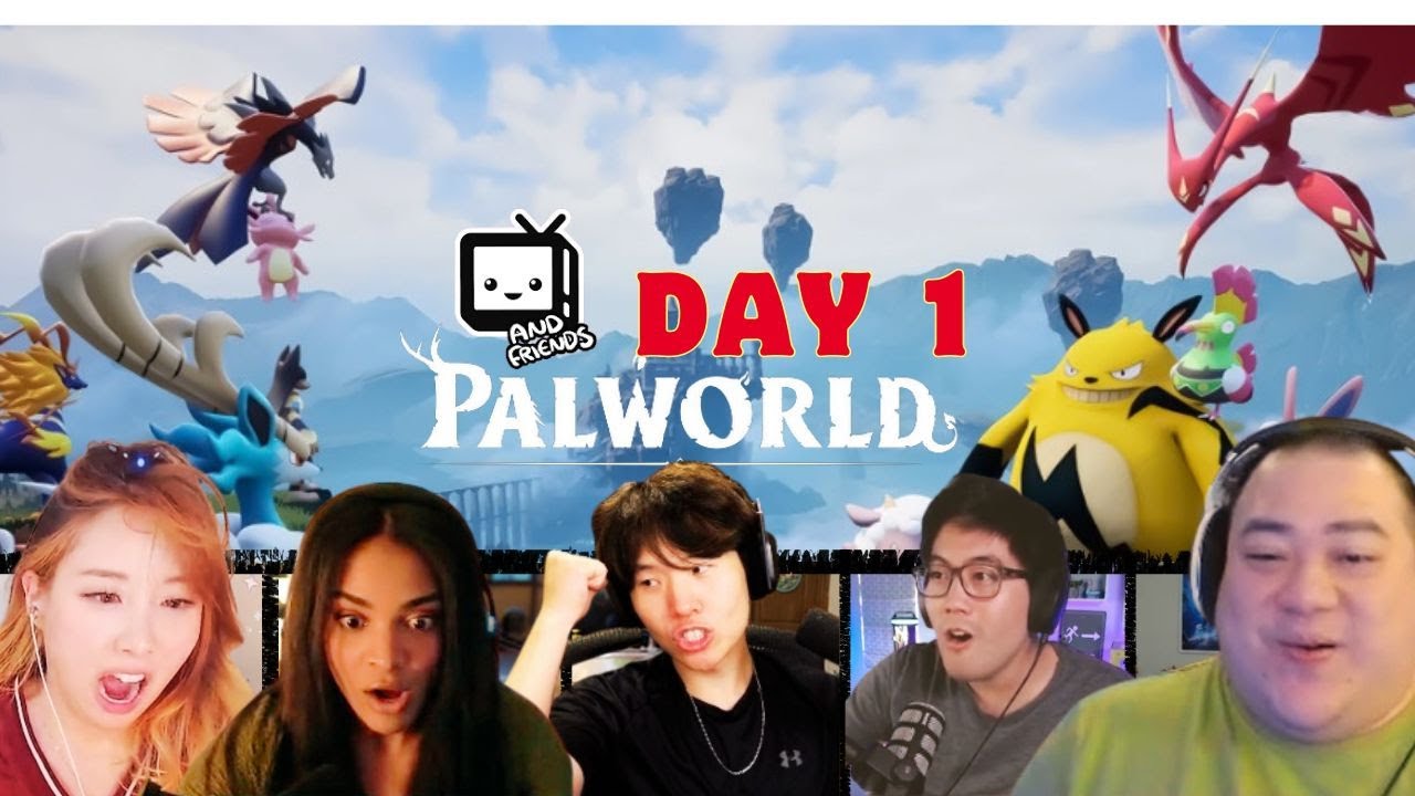 Offline TV & Friends Day 1 of Palworld Gonna Catch them All | Toast ...