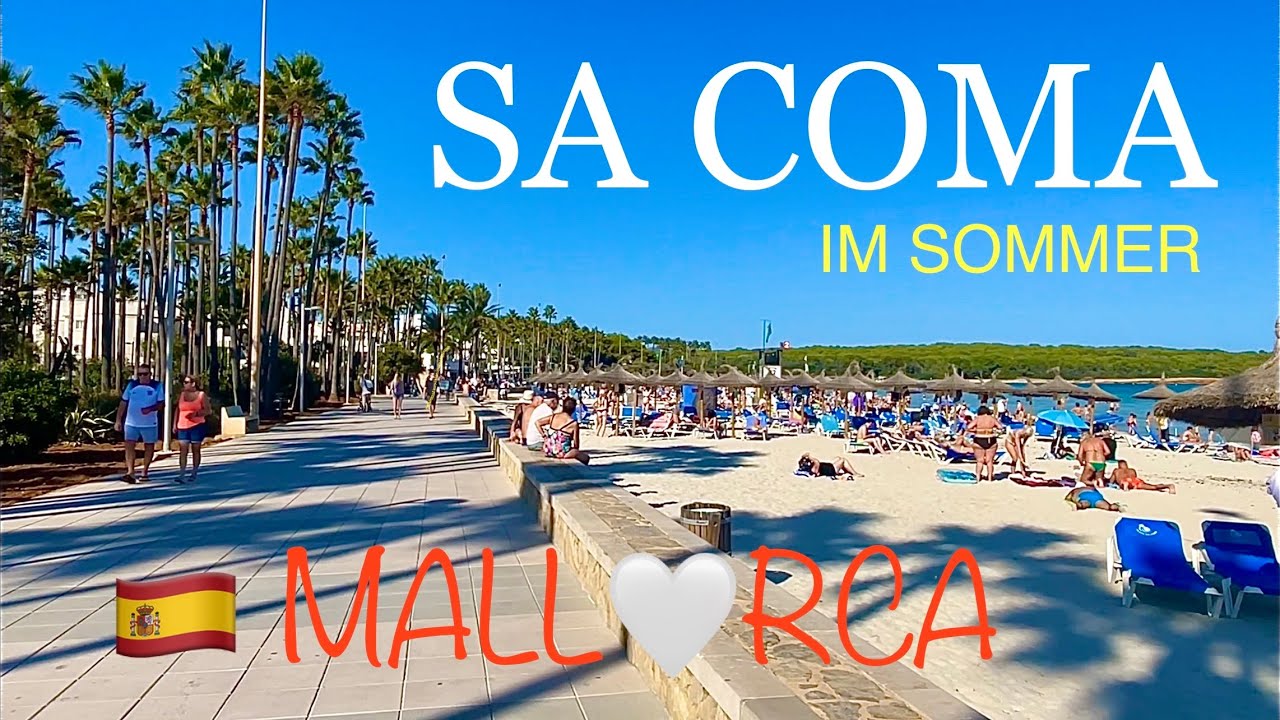 Sa Coma🌴🏖️MALLORCA island ️Shopping & Beach ️spain 🇪🇸#mallorca #travel ...