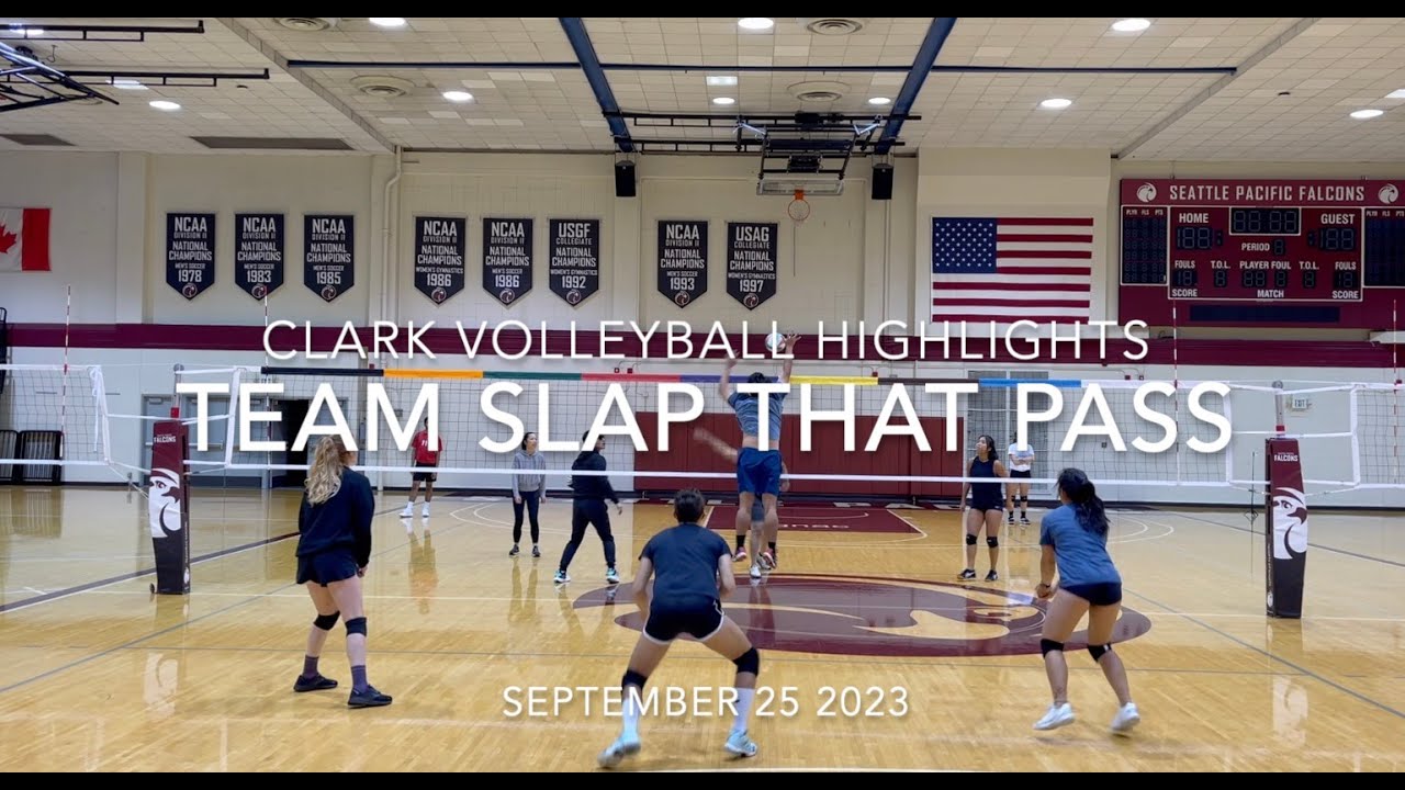 Clark Volleyball Highlights Team Slap That Pass September 26 2023 HD ...