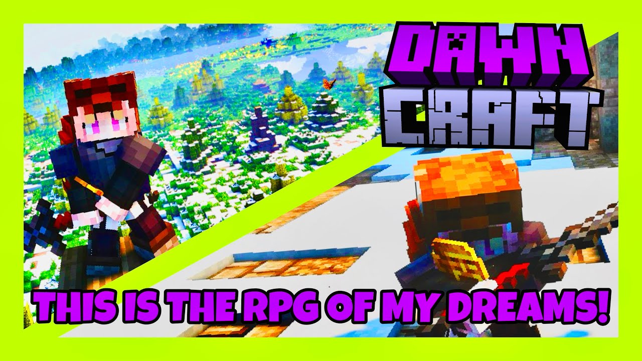 THIS IS MY NEW FAVOURITE RPG OF ALL TIME! | Minecraft | [DawnCraft ...