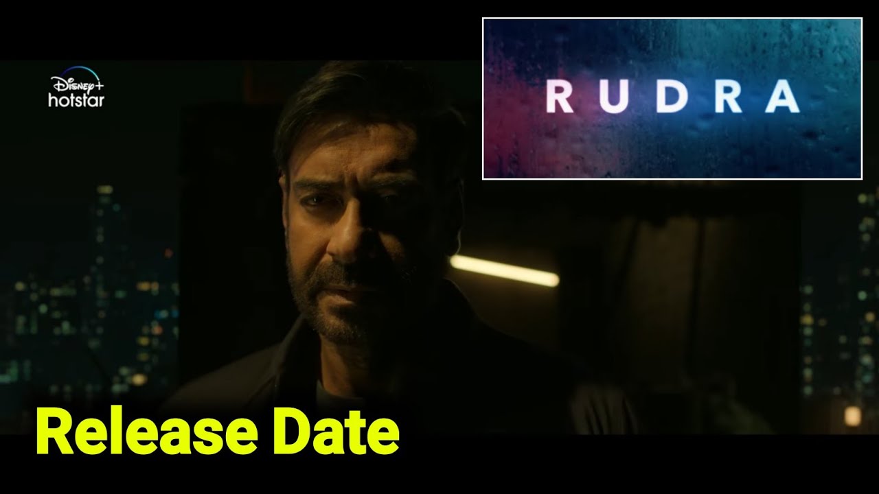 Ajay Devgan RUDRA web series release date by filmi log filmi bate - YouTube