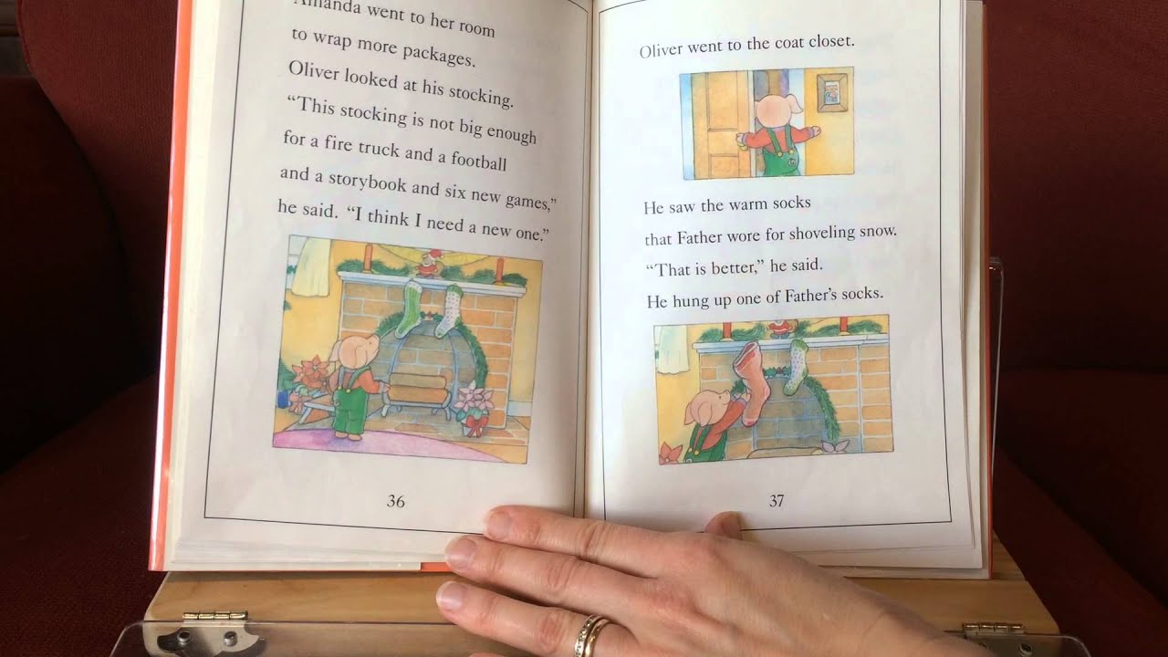 Oliver and Amanda's Christmas by Jean Van Leeuwen - YouTube