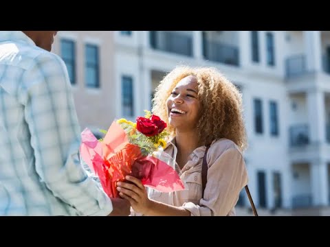 Handing out flowers in Walmart - YouTube