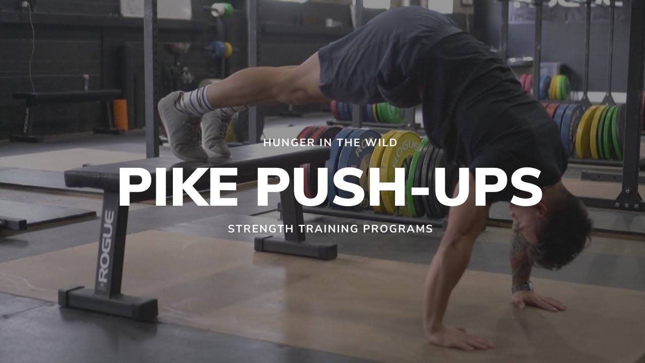 Pike Push-Ups - YouTube