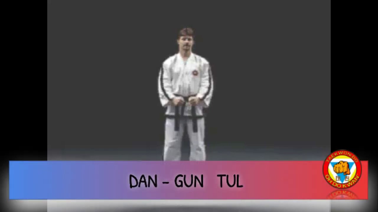 Dan-Gun Tul, TAEKWON-DO ITF OFICIAL - Grupo Oh Do Kwan - YouTube