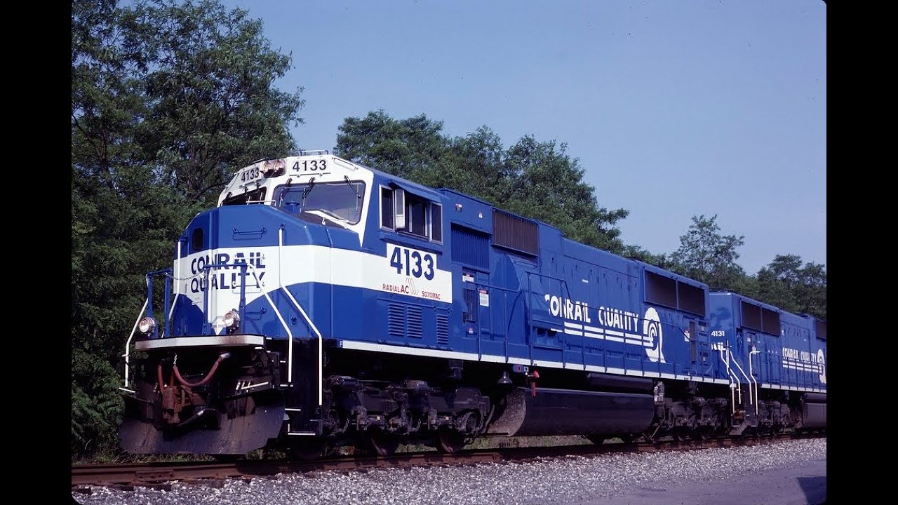 DK's O Gauge Trains - Conrail's Big Blue Hi Cubes Boxcar Set with Legacy SD70MAC - Set #6 ...