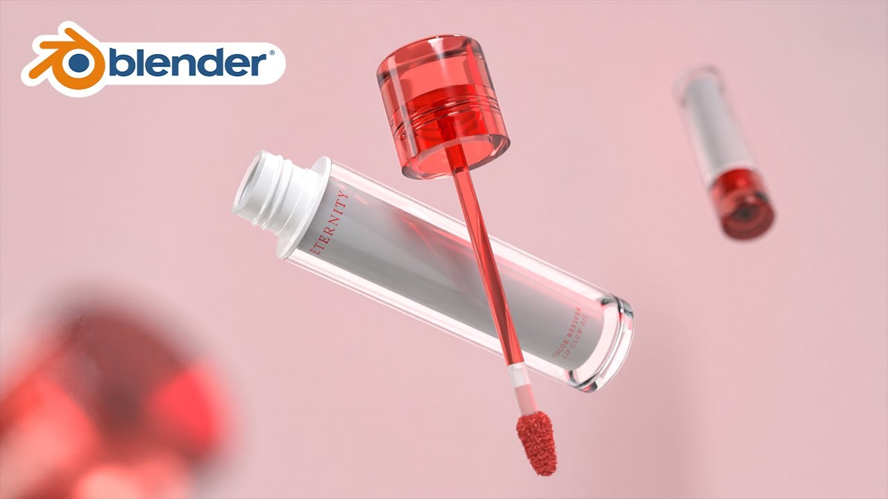 Blender - Lip Gloss Modeling and Rendering Tutorial - YouTube