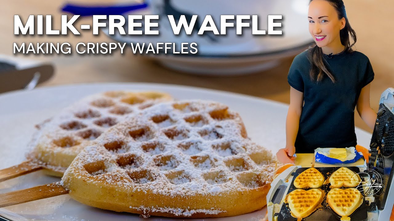 Making The Best Milk-Free Waffle Recipe On YouTube - YouTube
