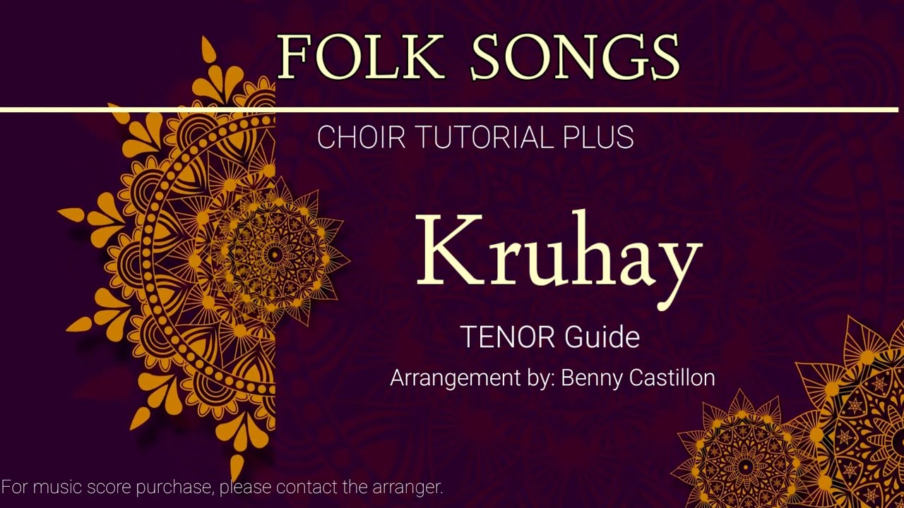 KRUHAY _Tenor Guide - YouTube