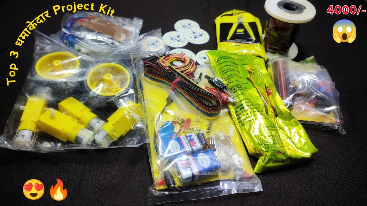 Top 3 धमाकेदार Project Kit 🔥😍 | New Gadget unboxing video | samar ...