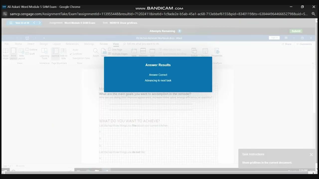 Word Module 5 SAM Exam - YouTube