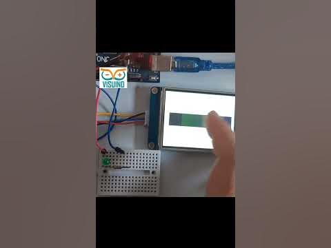 #shorts Nextion Display - Nextion Display - Use Slider to Control LED Brightness using Arduino ...