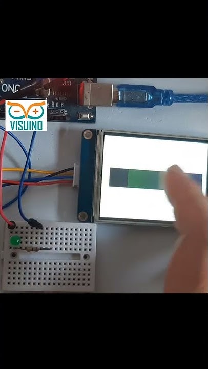 #shorts Nextion Display - Nextion Display - Use Slider to Control LED Brightness using Arduino ...