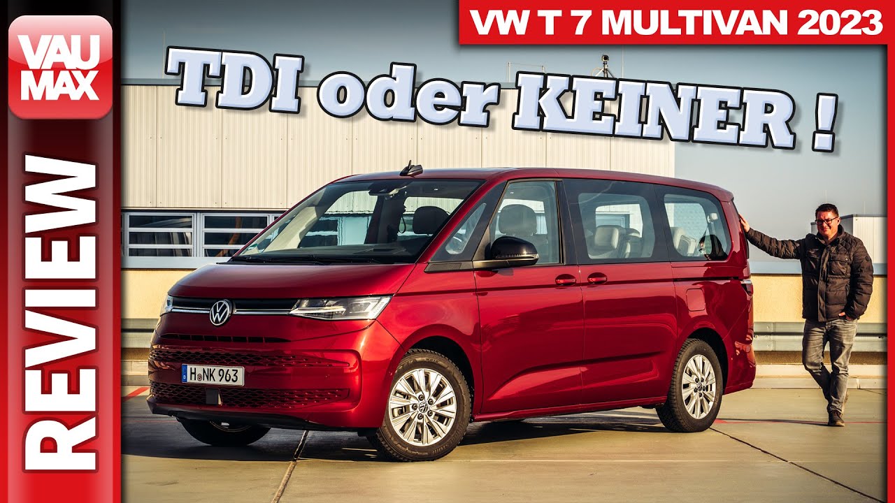 VW T7 Multivan 2023 - TDI oder keiner! / Review / Fahrbericht ...