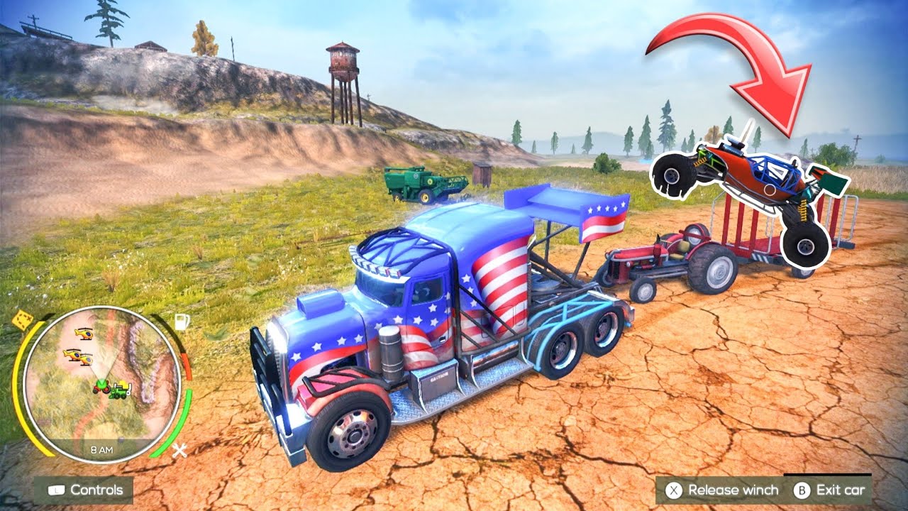 Maximus Truck Helps Tractor To Carry Somerset - Off The Road Unleashed ...