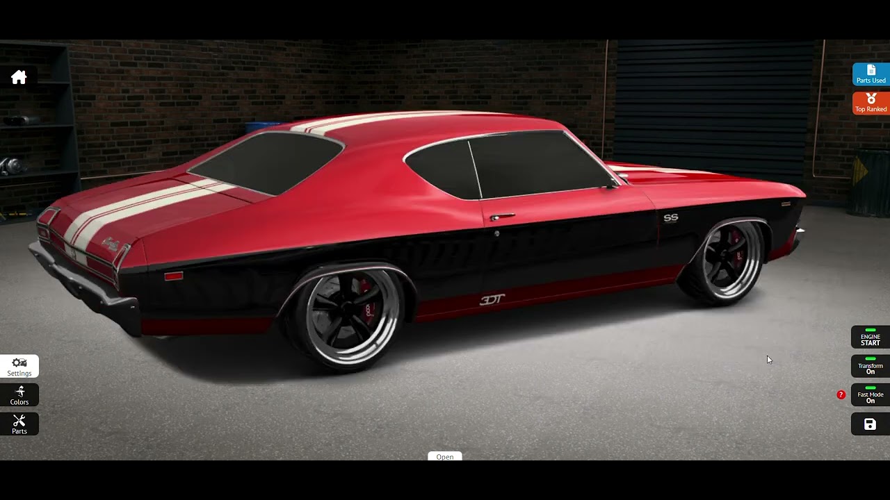 Custom Made 1969 Chevrolet Chevelle SS In 3DTuning - YouTube