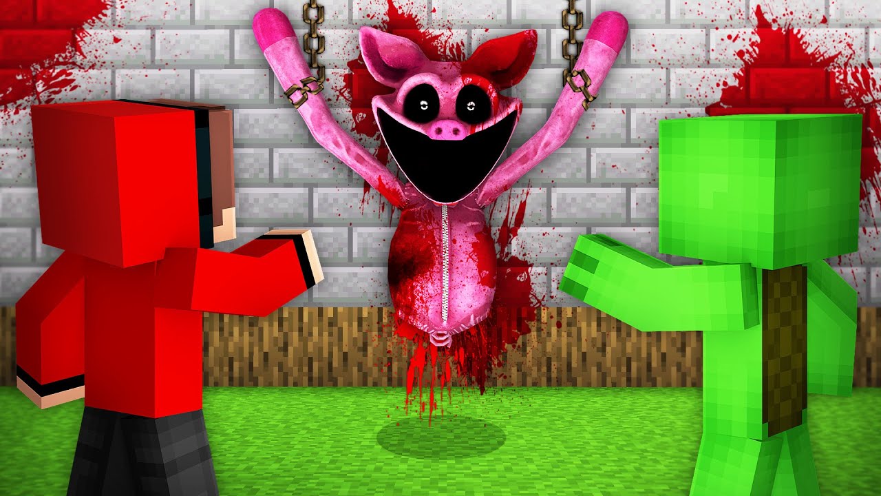 What Happend with Picky Piggy vs Mikey and JJ ? MInecraft - Maizen ...