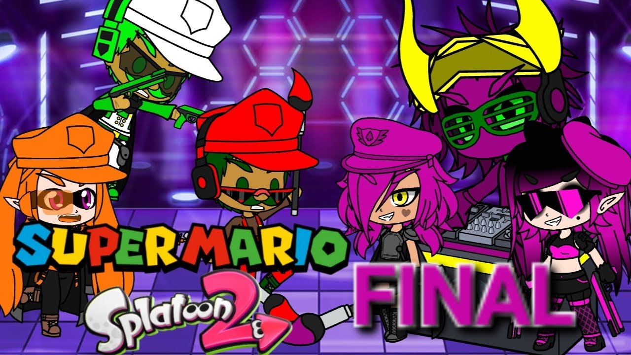 Super Mario Splatoon Final Part. Battle With Dj octavio (Ft Callie And ...