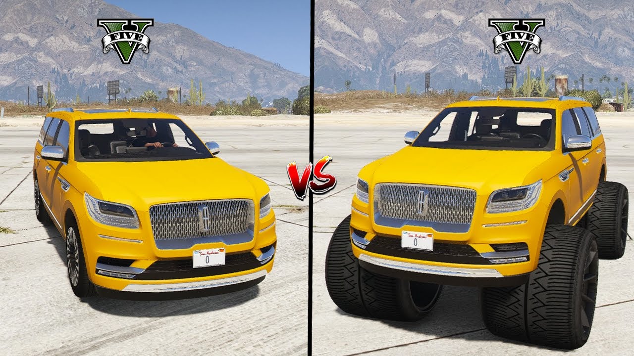 Gta 5 Normal Navigator Car Vs Gta 5 Monster Navigator Car - Which Is ...