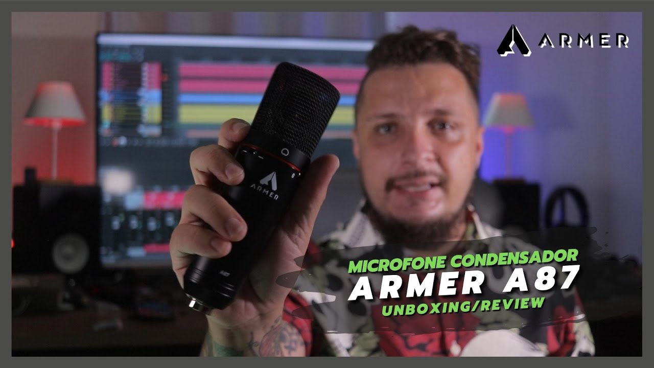 Armer A87 - Microfone da Armer baseado no Neumann U87 (Unboxing/Review ...