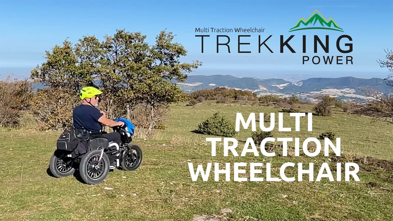 Triride + Trekking power | Power wheelchair system - YouTube