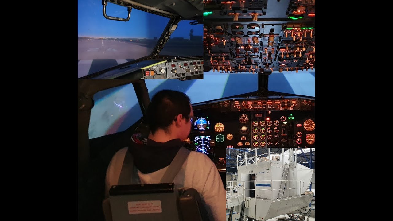 BOEING 737CL LEVEL-D FLIGHT SIMULATOR | ONE-ENGINE INOP LANDING ...