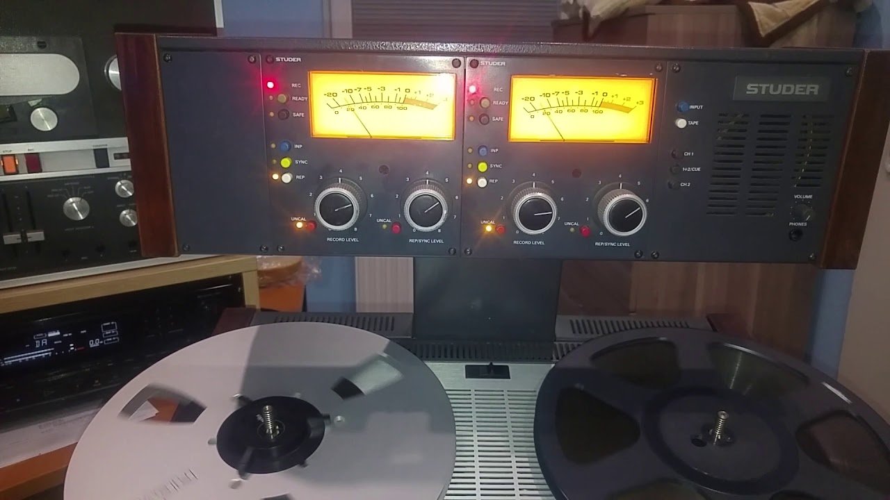 My Studer A812 First recording part 1 - YouTube