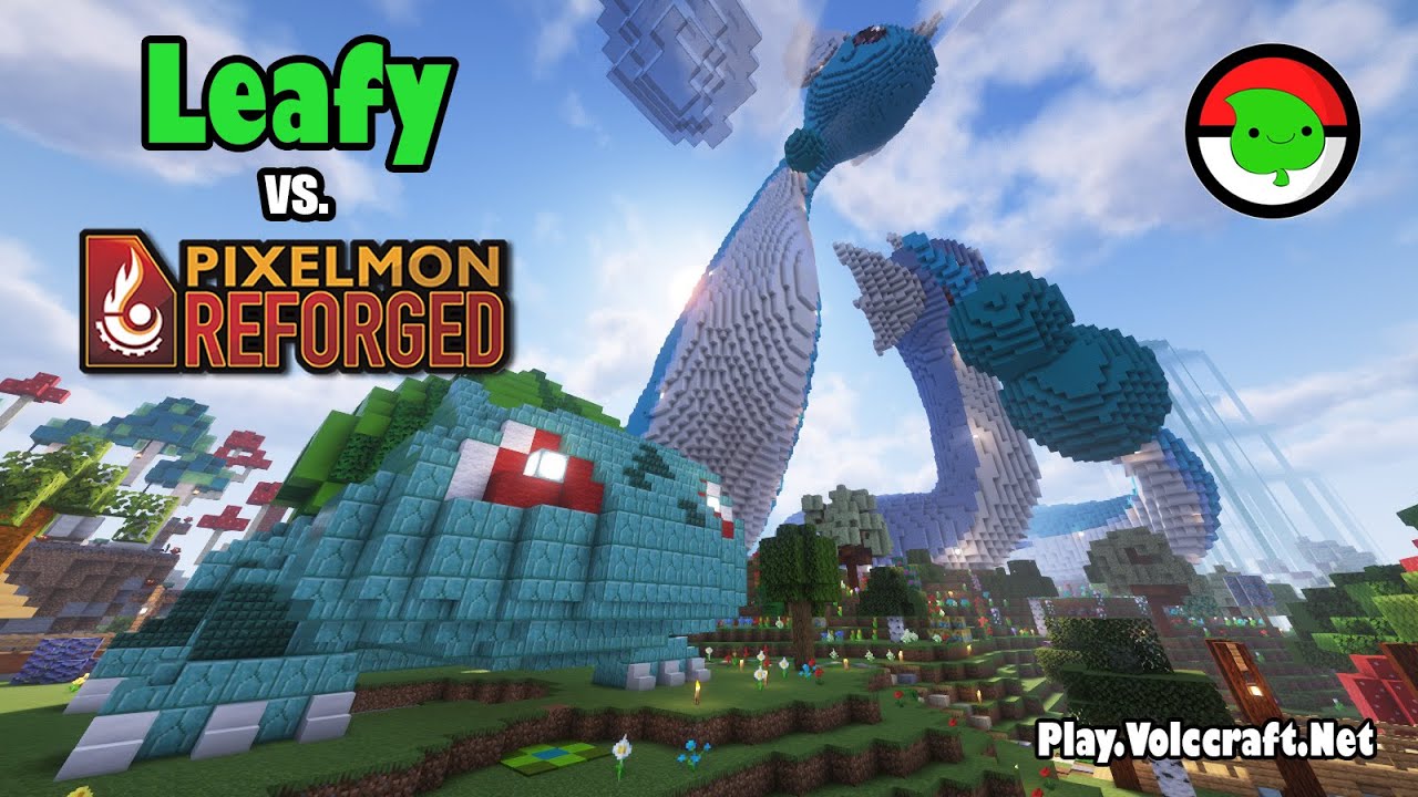 Pixelmon Holiday Build contest! #livestream #minecraft - YouTube