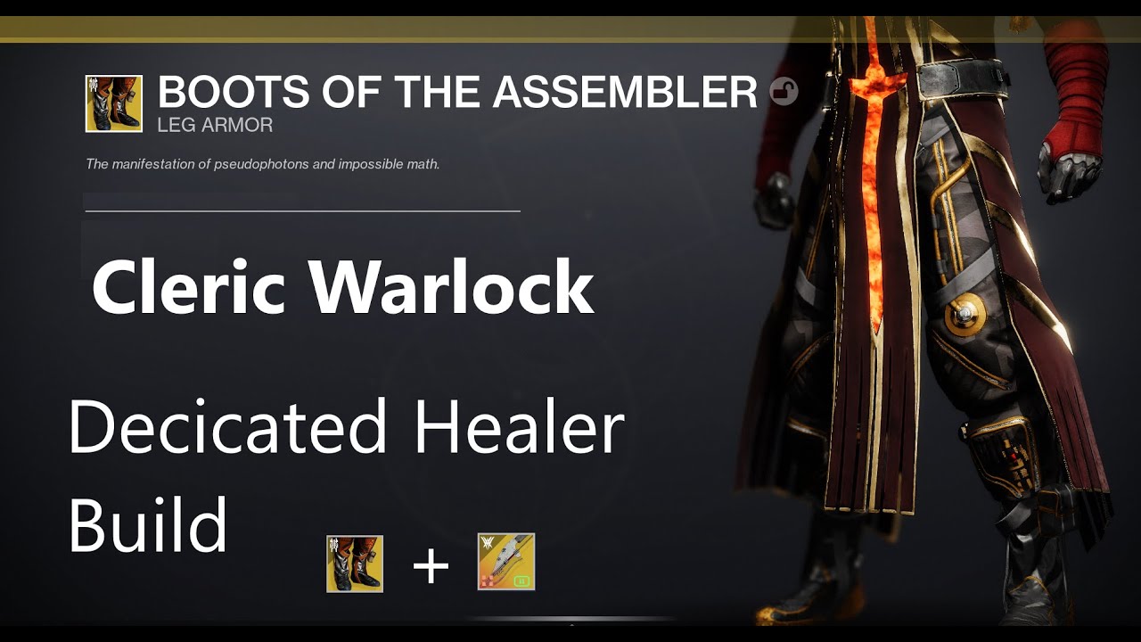 Solar 3.0 Dedicated Healer: Warlock Build - Destiny 2 - YouTube