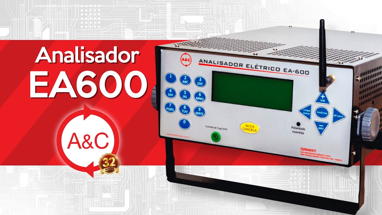Analisador EA600 - A&C - YouTube