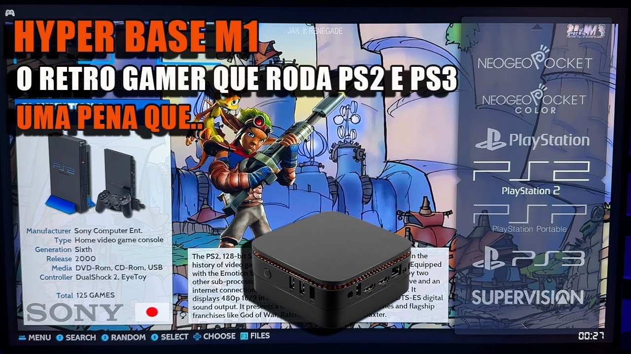 Hyper base M1 um dos melhores retro games do MUNDO, uma pena que ...