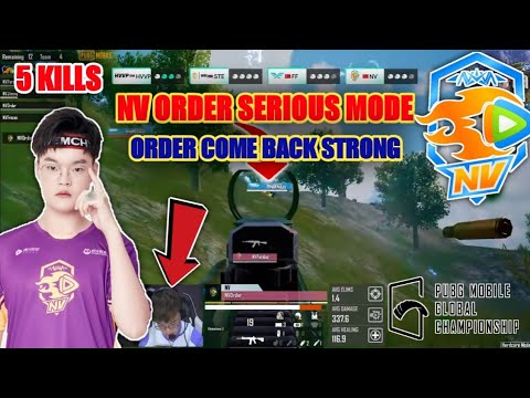 NV ORDER COME BACK STRONG | PMGC 2022 GROUP GREEN DAY 3 MATCH 6 #pmgc2022 #pubgmobile #nvorder ...
