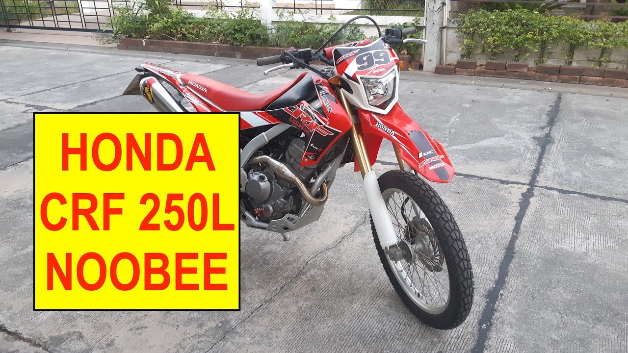 HONDA CRF250L THAILAND | 1st Ride - OFF ROAD EXPLORING - YouTube