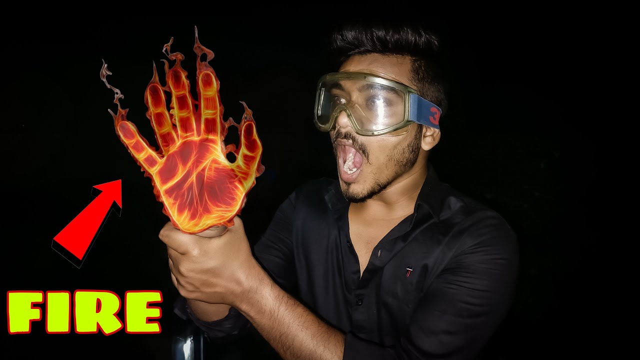 Fire on Hands | Fire hands | Fire experiment - YouTube