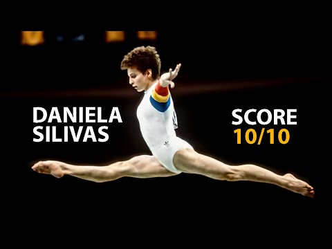 The greatest gymnastics compulsory floor routine of all time - Daniela Silivaș #olympics