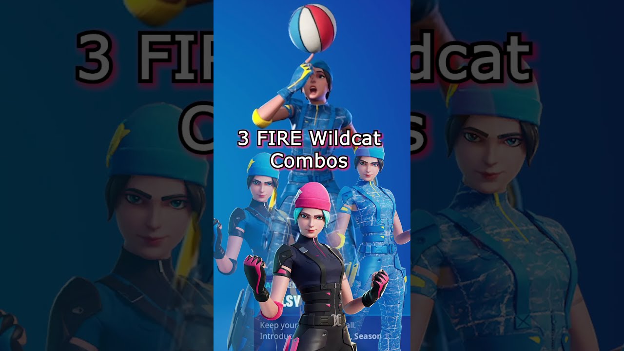 Best Wildcat Skin Combos/Setups In Fortnite #Shorts - YouTube