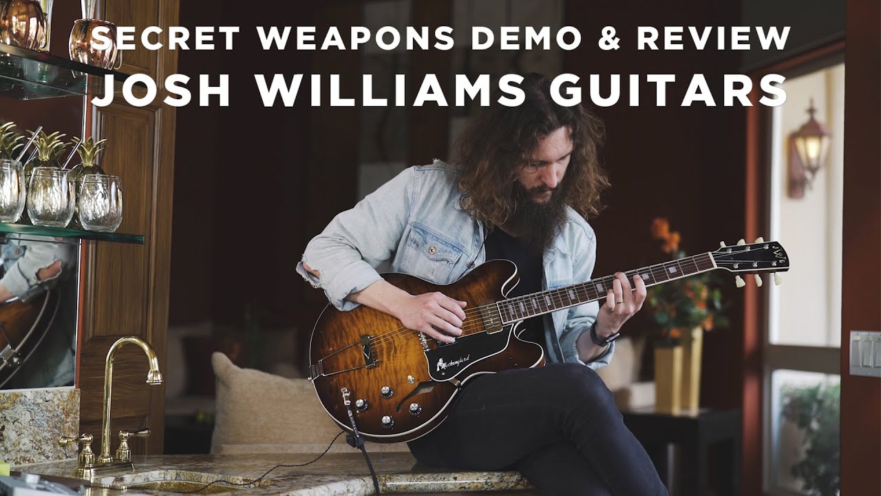 Josh Williams Guitars Mockingbird & Stella | Secret Weapons Demo ...