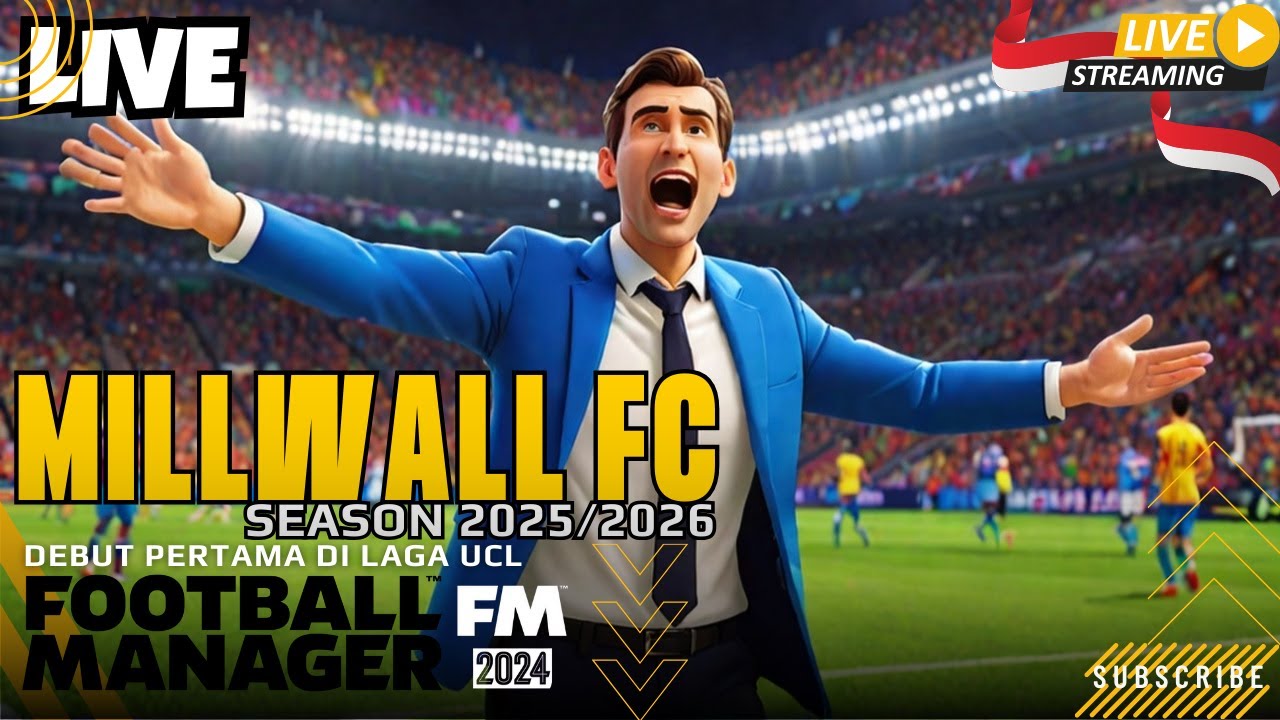 🔴LIVE FM2024 : Lion's Roar: Millwall's Premier League Dream | Football ...