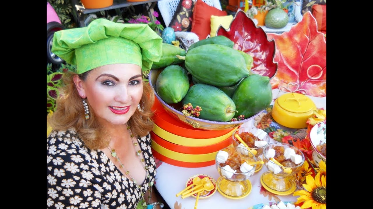 Dulce Gourmet de Papaya | Tutorial | Noviembre 2018 - YouTube