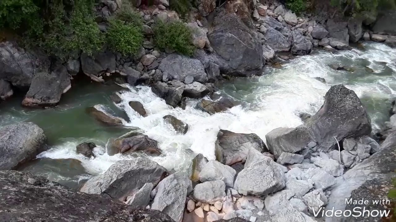 Hiking down Bear River near Historic Bridge - YouTube