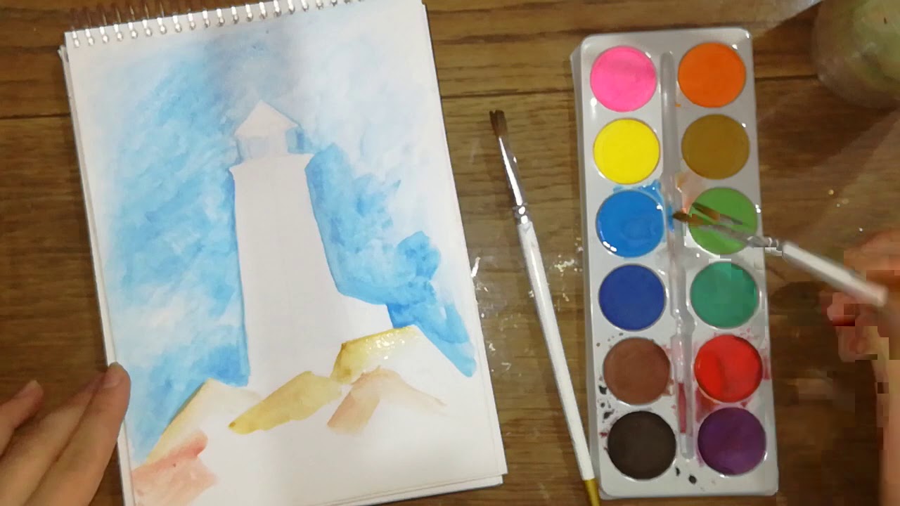 Faro Acuarelas - YouTube