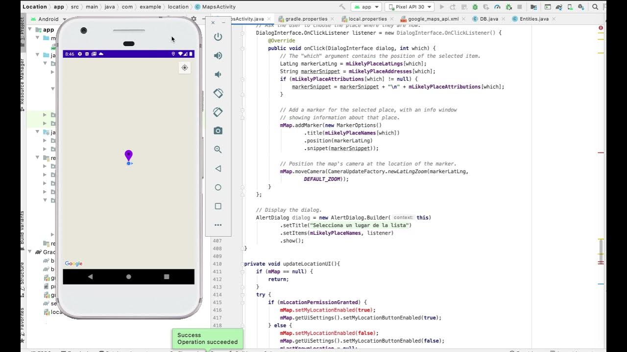 Maps Android Studio - YouTube