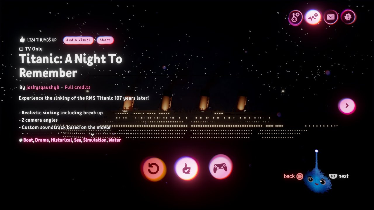 Titanic: A Night to Remember (Dreams PS4 Showcase) By joshysqaushy8 ...