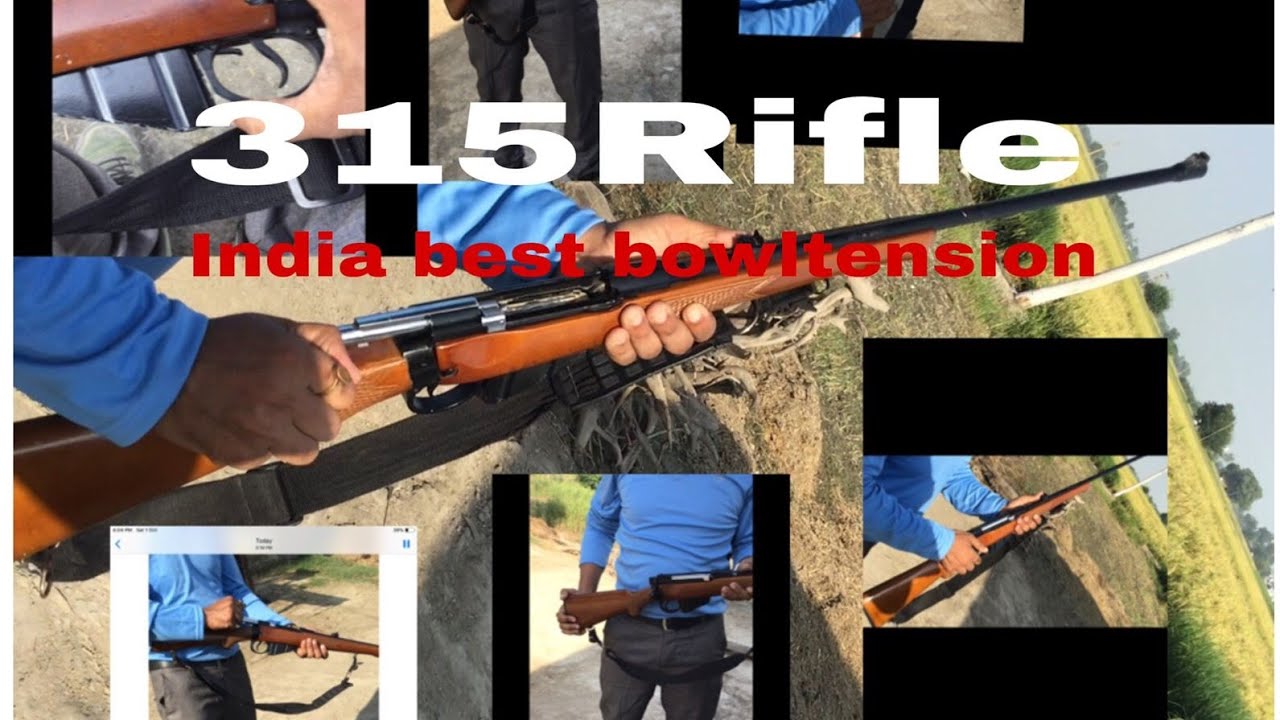 315 sporting rifle best bolt action rifle in India#YouTube video - YouTube
